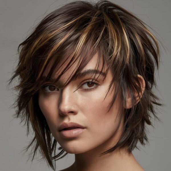 20 Chic Shag Haircuts with Fine Hair for Women Over 50 ...